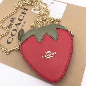 Coach | Bags | Coach Strawberry Crossbody | Poshmark